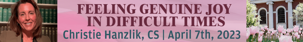 Christian Science Lectures | Christian Science Canberra